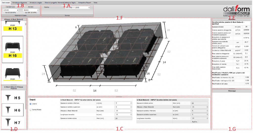 U-BOOT BETON® DESIGN SOFTWARE – Tutorial indroduttivo | Daliform Group