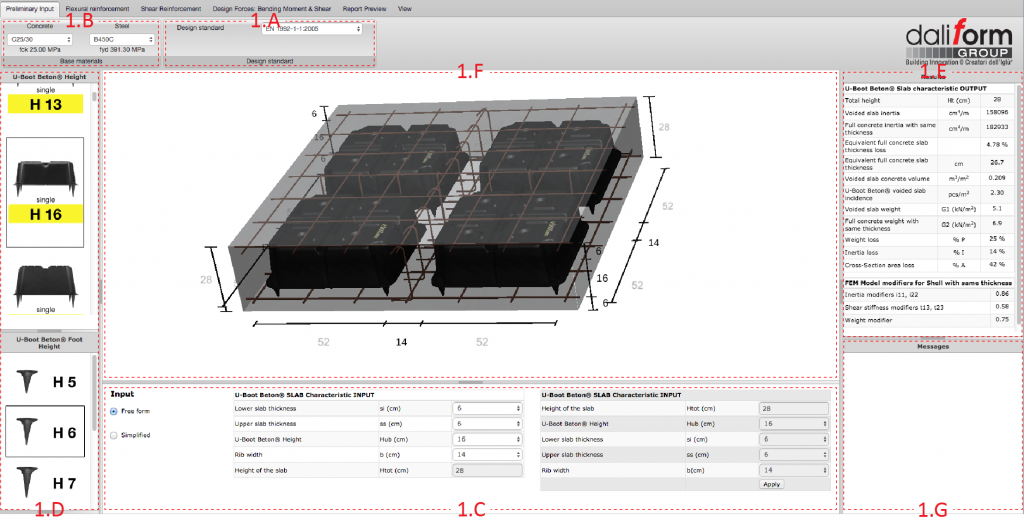 U-BOOT BETON® DESIGN SOFTWARE – Tutorial | Daliform Group