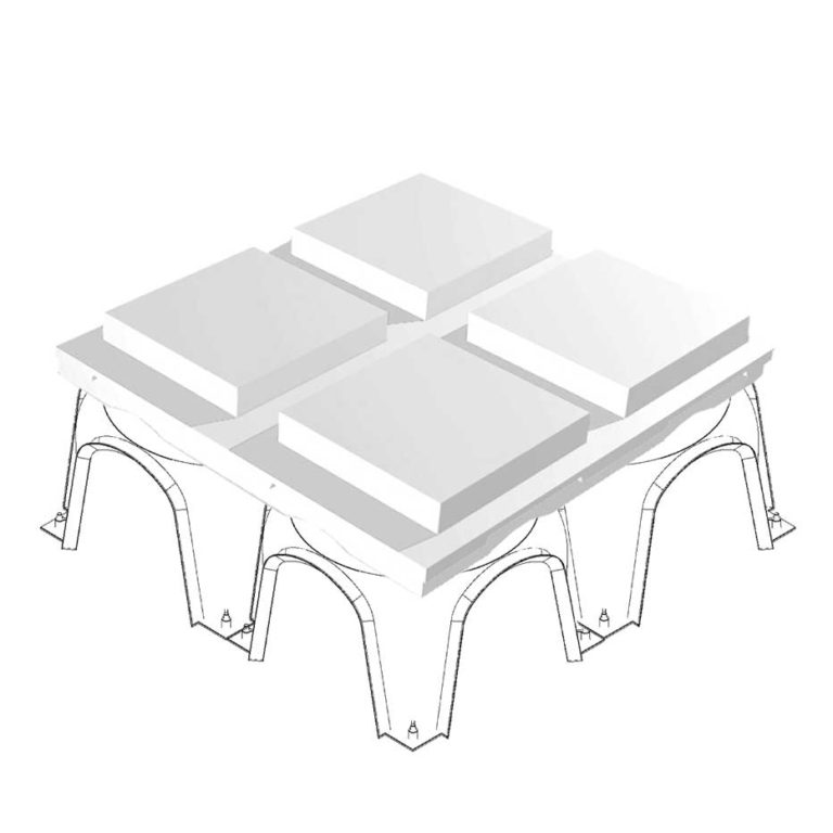 Iglu'® ventilated cavities, crawlspace | Daliform Group
