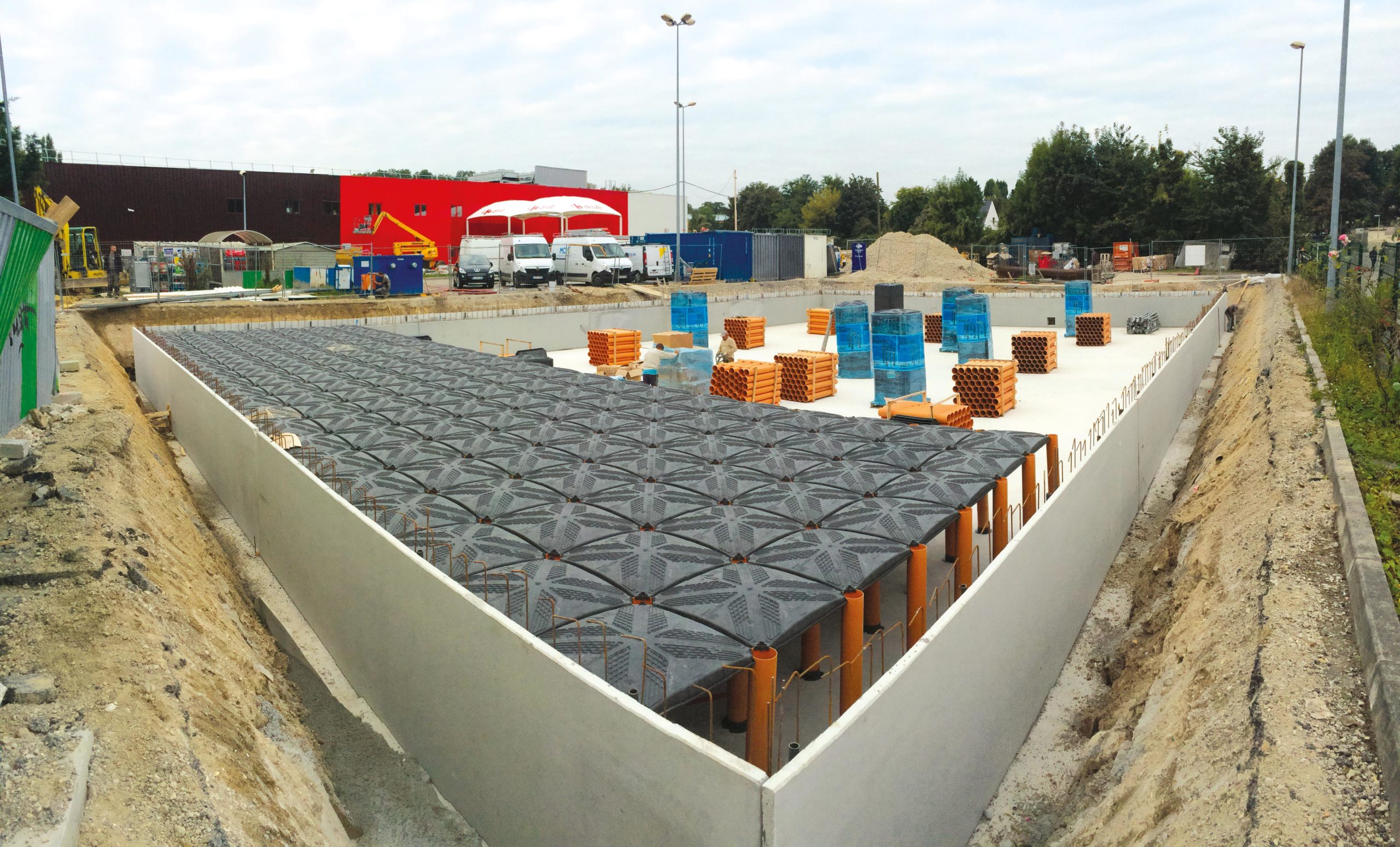 Tanks for rainwater collection and dispersion | Daliform Group