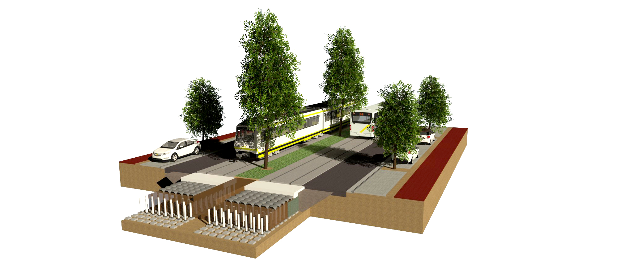 Protecting the road pavement from trees’ roots | Daliform Group